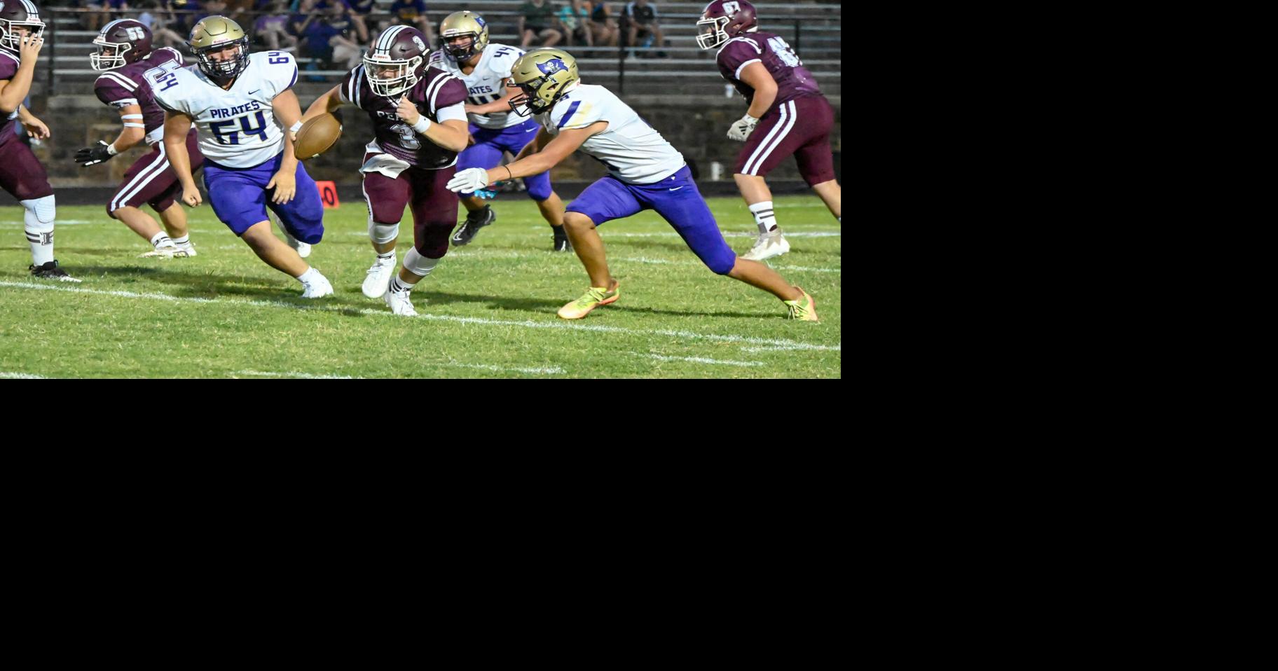 PHOTO GALLERY: Perry High football opens season against Mannford with ...