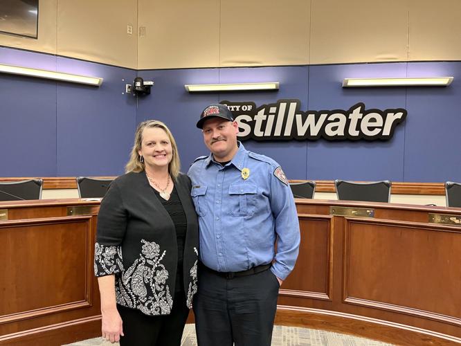 Stillwater Fire Departments promote three firemen | News | stwnewspress.com