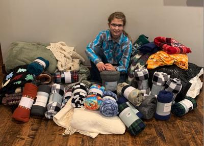 Stillwater eighth-grader conducts blanket drive for community | News ...