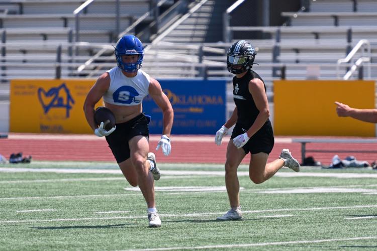 Pioneers get summer underway with 7-on-7 work against Perkins-Tryon ...