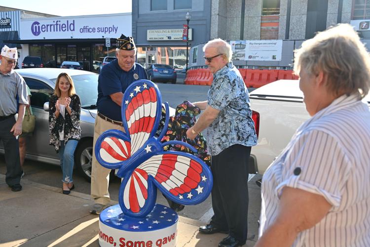 Breedlove dedicates Wings of Hope butterfly to American Legion | News ...