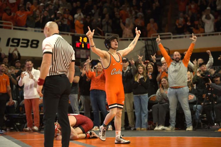 Jax Forrest debuts with pin as Cowboys shut out Sooners: 'It just ...