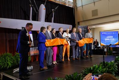 OSU cuts ribbon on LaunchPad Center for Advanced Air Mobility, signs ...
