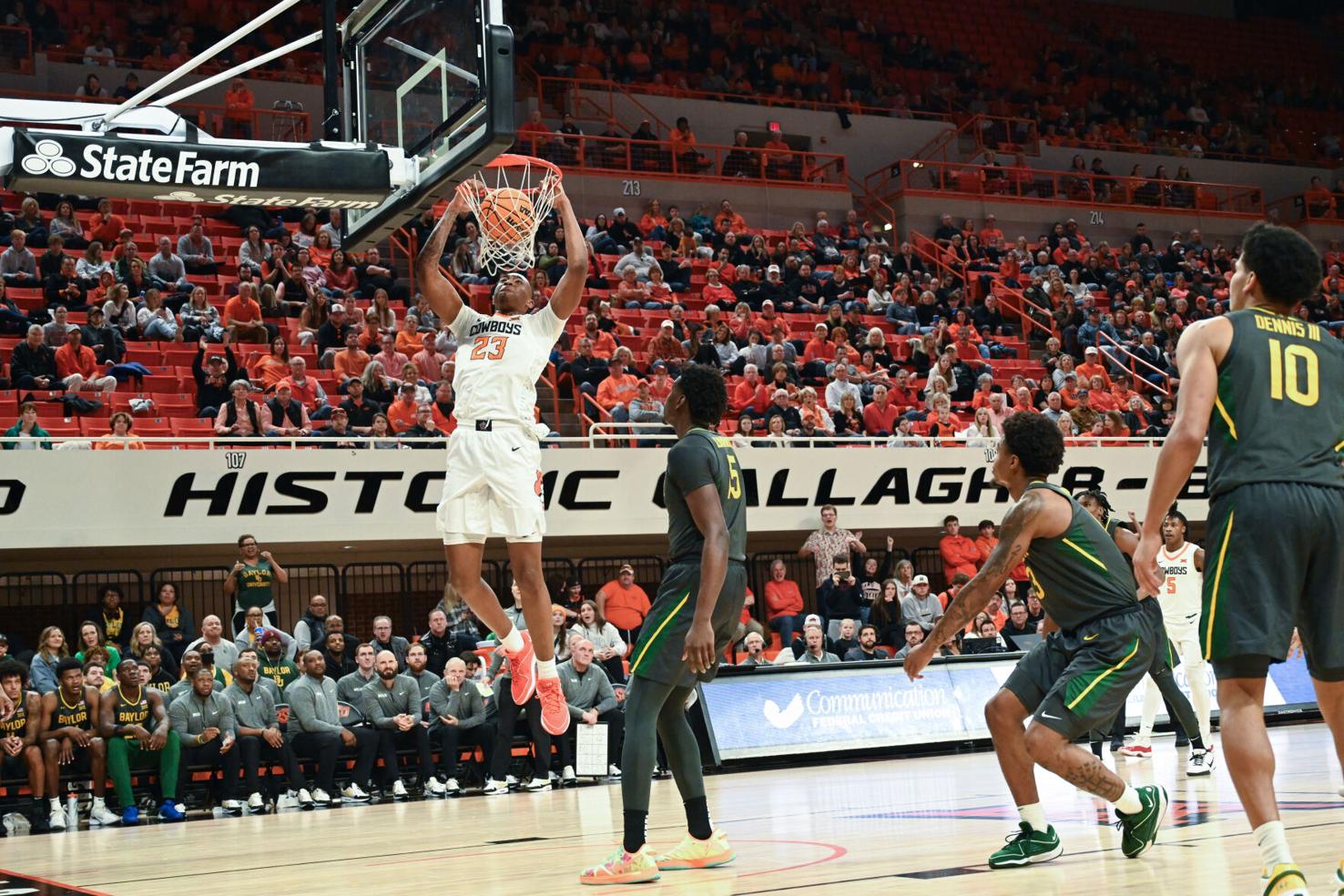 Oklahoma State freshman center Brandon Garrison enters the transfer ...