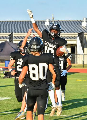 Perkins-Tryon football opens season with dominant win against Chisholm ...
