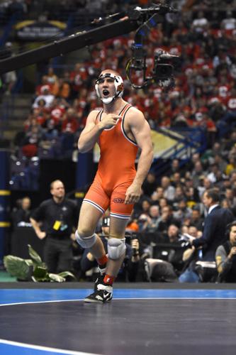 NCAA Wrestling: Dean Heil 141-pound championship | Gallery ...