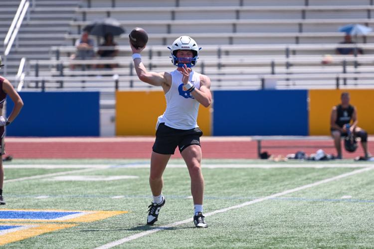 Pioneers get summer underway with 7-on-7 work against Perkins-Tryon ...