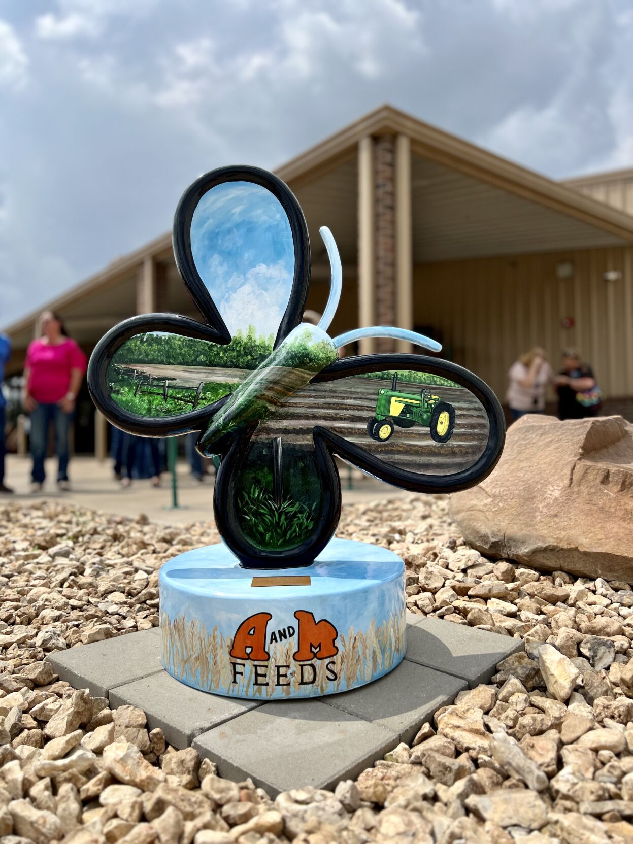 Paying it forward: Breedlove dedicates Wings of Hope butterfly to ...