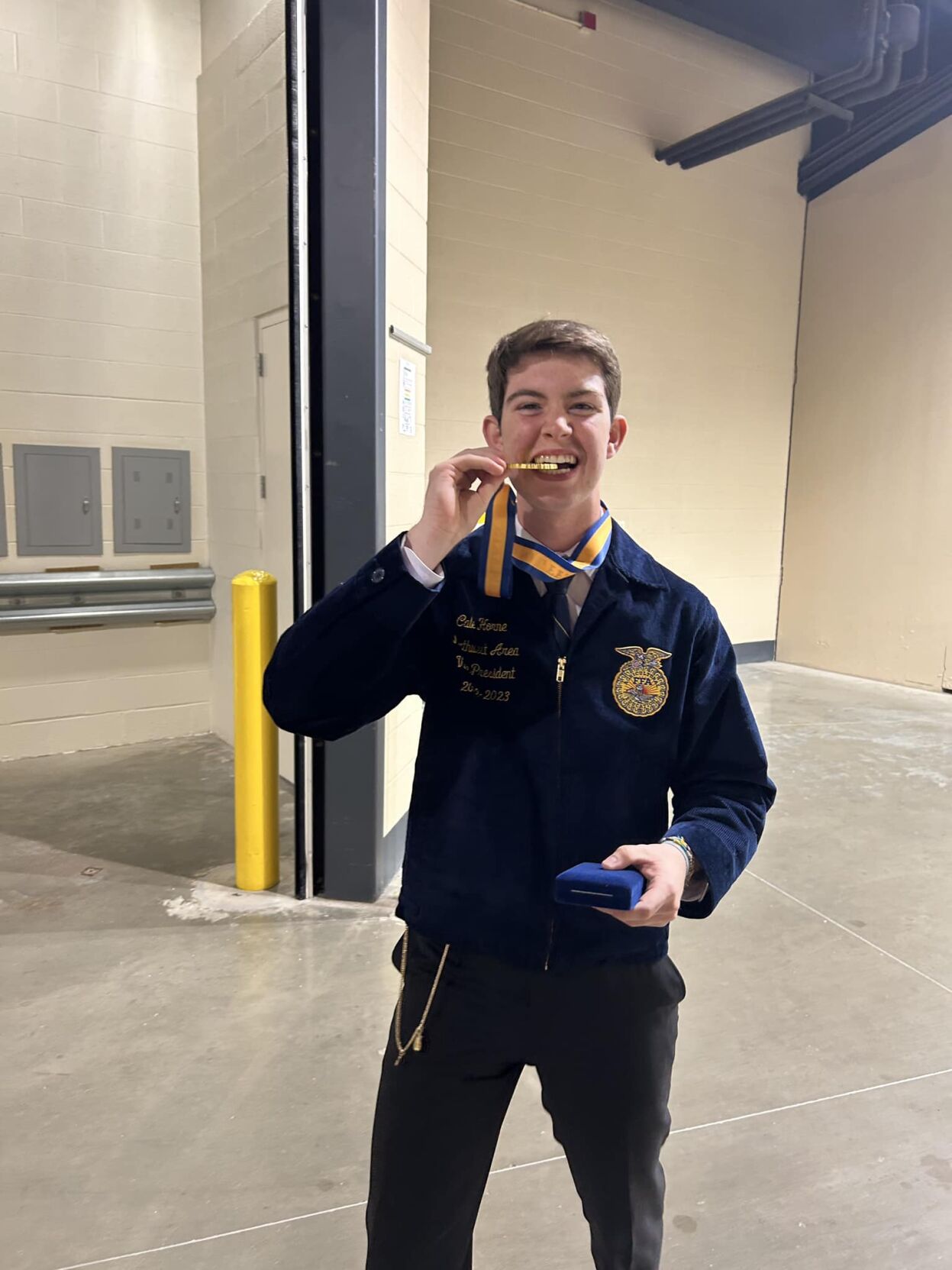 Morrison's Caleb Horne wins FFA National Prepared Public Speaking Award ...