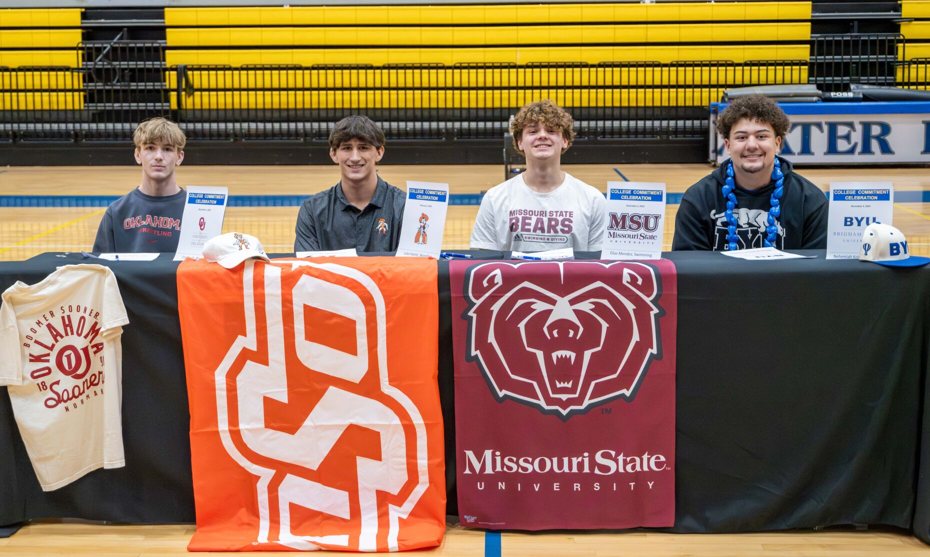 Stillwater High celebrates four athletes on early signing day | Sports ...