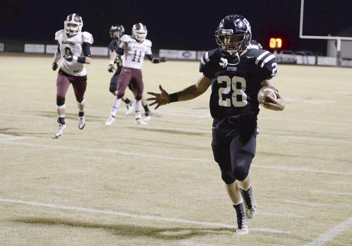 Perkins-Tryon blasts Blackwell to clinch third seed in district ...