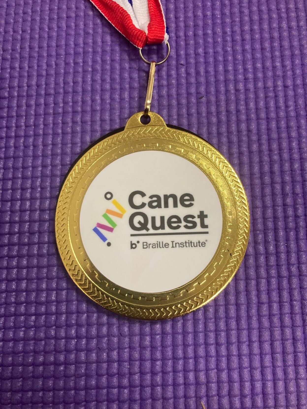 Perkins girl wins gold a second time at School for the Blind's Cane Quest | News | stwnewspress.com