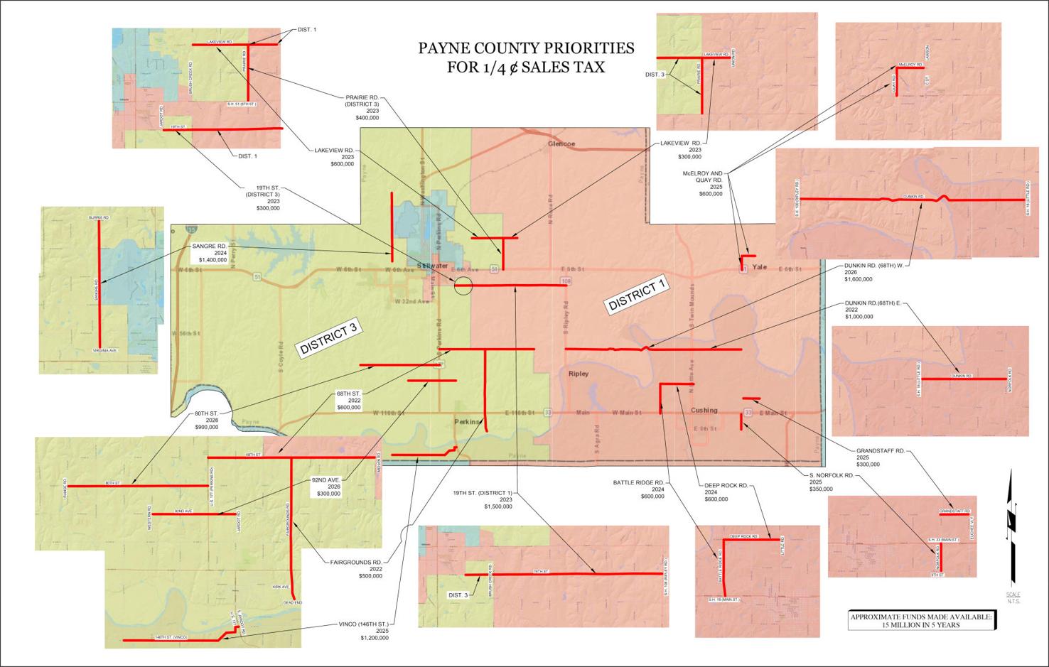 County commissioners release five-year road improvement plan | News ...