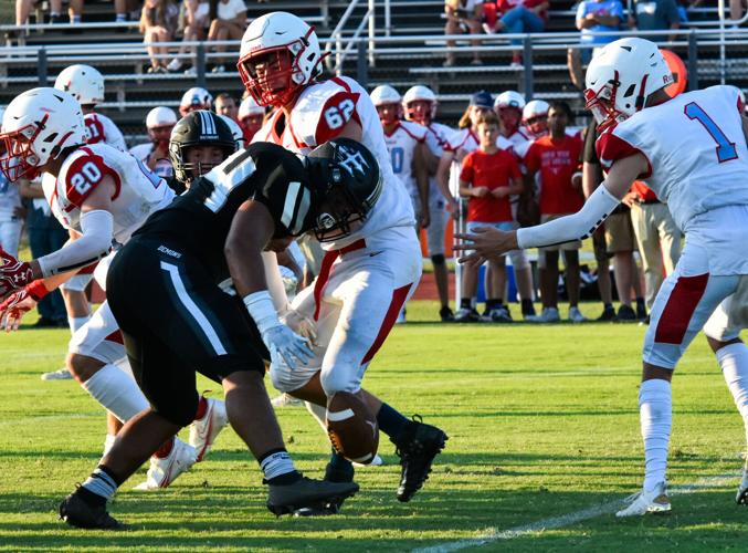 Perkins-Tryon football opens season with dominant win against Chisholm ...