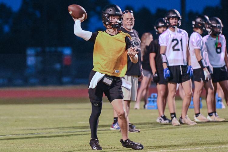 Under the LIghts: Perkins-Tryon holds first fall practice | Sports | stwnewspress.com
