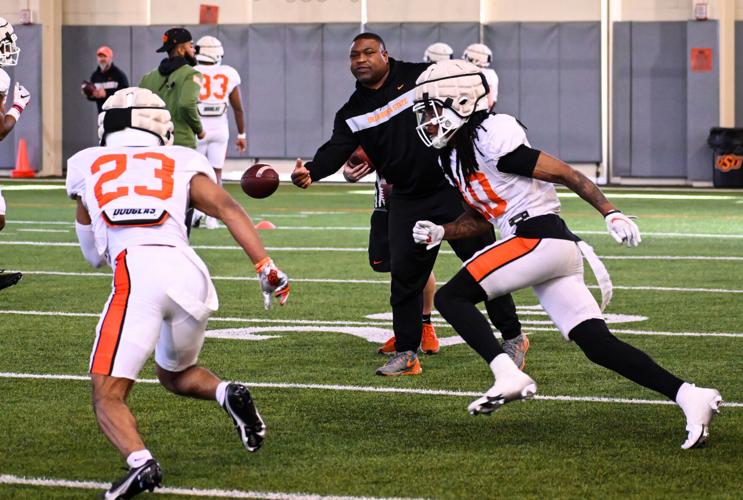 PHOTO GALLERY: Cowboy football starts second week of spring practice in ...