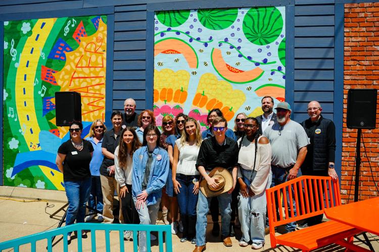 City installs latest Chris Salmon Plaza mural | News | stwnewspress.com
