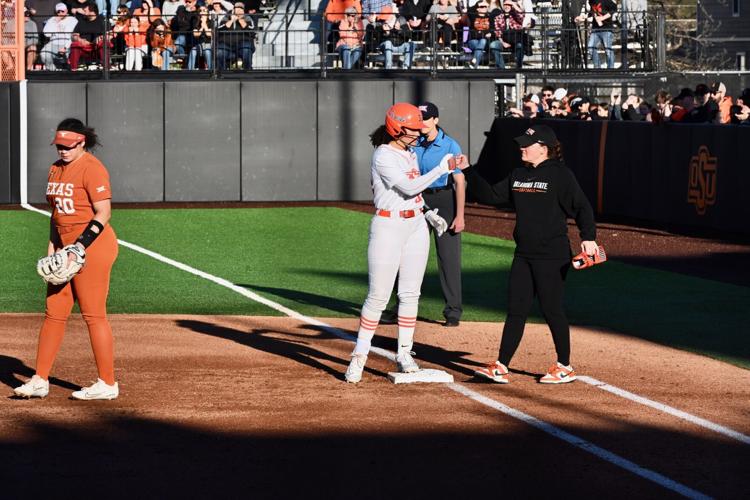 PHOTO GALLERY: Cowgirl softball wins home series against No. 2 Texas ...