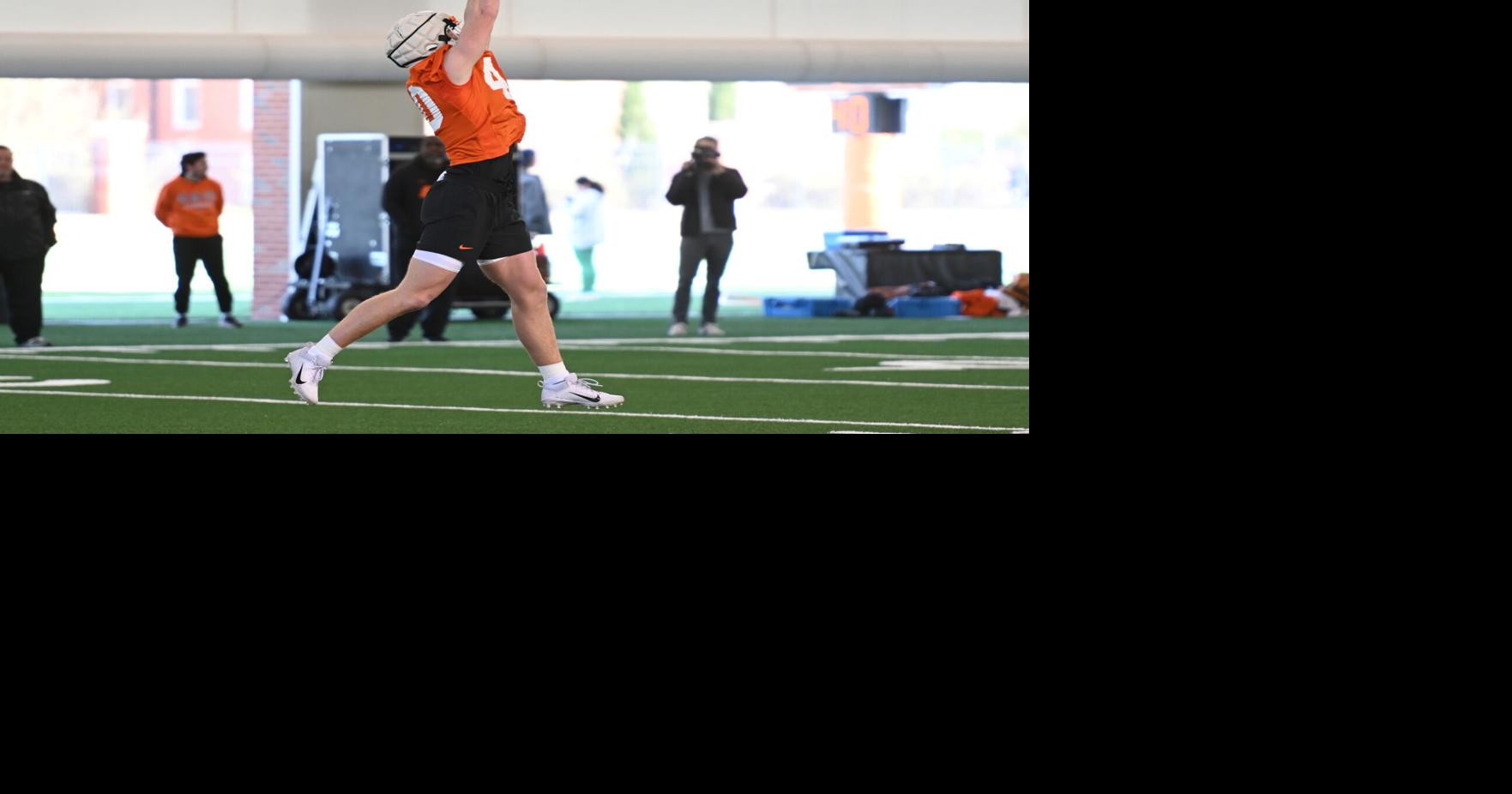 Former Stillwater TE Josh Ford 'has been very impressive' in OSU spring ...
