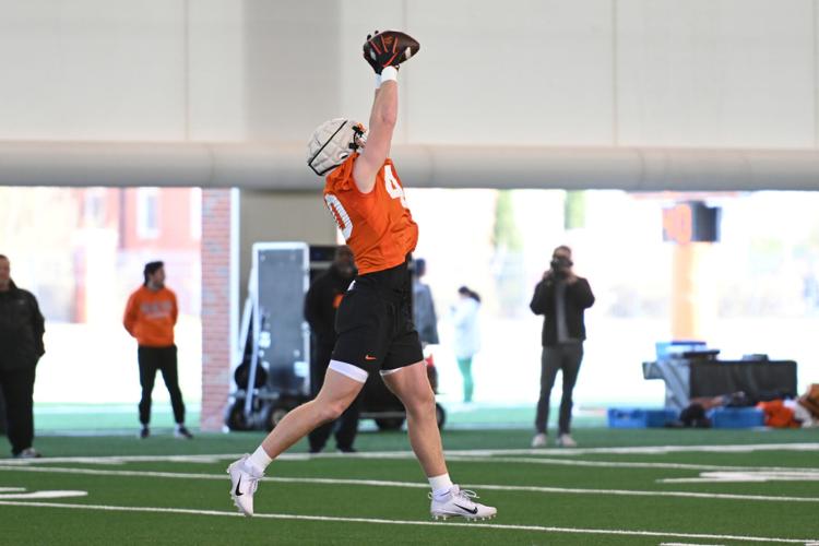 Former Stillwater TE Josh Ford 'has been very impressive' in OSU spring ...