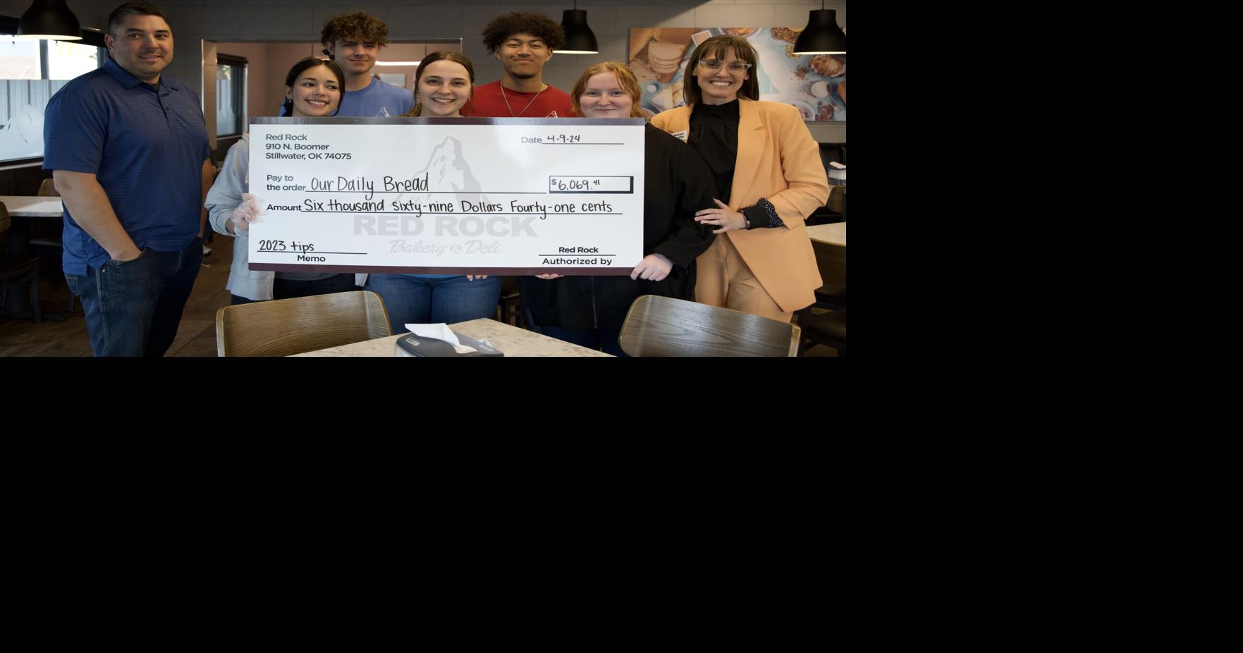 Red Rock Bakery and Deli donates to Our Daily Bread | News ...