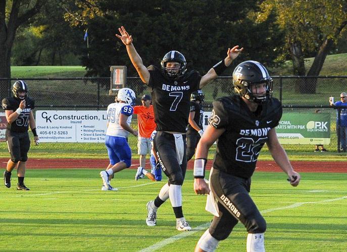 Perkins-Tryon Demons dominate Hennessey | Local Sports | stwnewspress.com