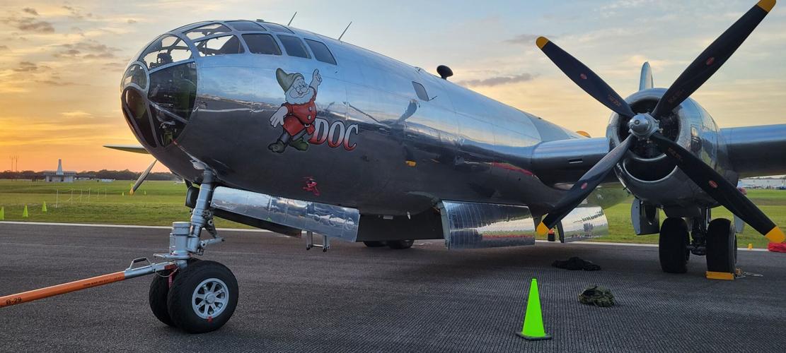 Restored B-29 Superfortress 'flying museum' lands at Stillwater ...
