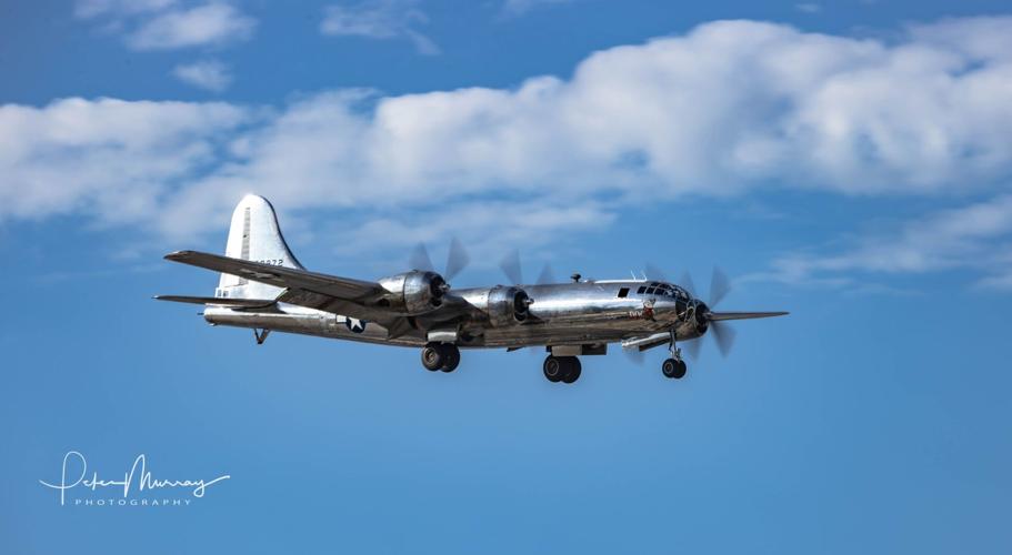 Restored B-29 Superfortress 'flying museum' lands at Stillwater ...