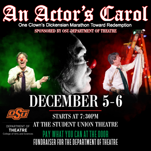 Q5: OSU Department of Theatre presents 'An Actor's Carol' | News ...