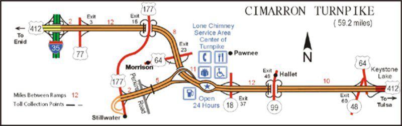 Heat buckles Cimarron Turnpike pavement, lane closed on Stillwater spur ...