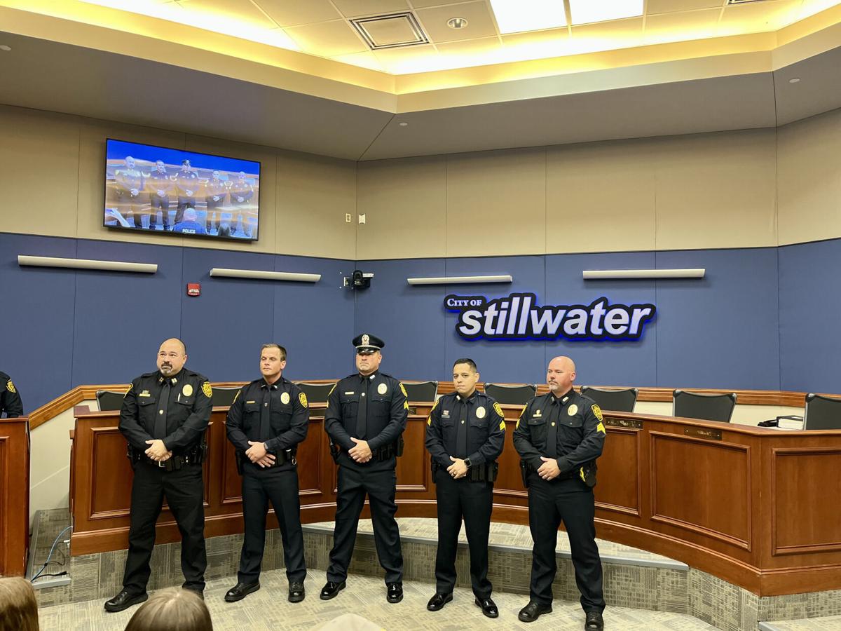 Five Stillwater police officers receive promotions | News ...