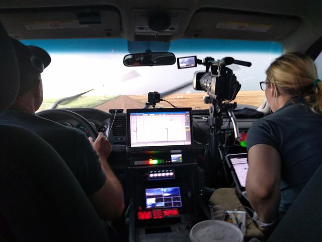 News 9 storm chasers Val and Amy Castor recall March 14 fires | News ...