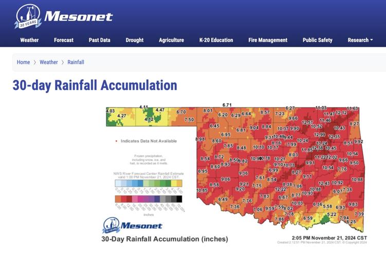 Still below average for the year, Stillwater receives record November ...