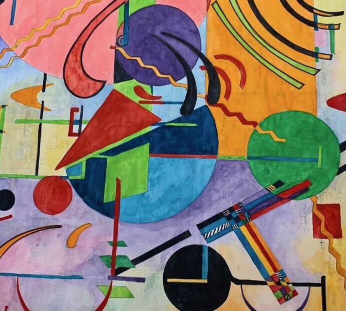 Collaborative abstract exhibit opening at Modella Art Gallery | News ...