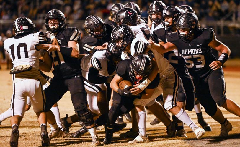 PHOTO GALLERY: Perkins-Tryon football dominant in first round of ...