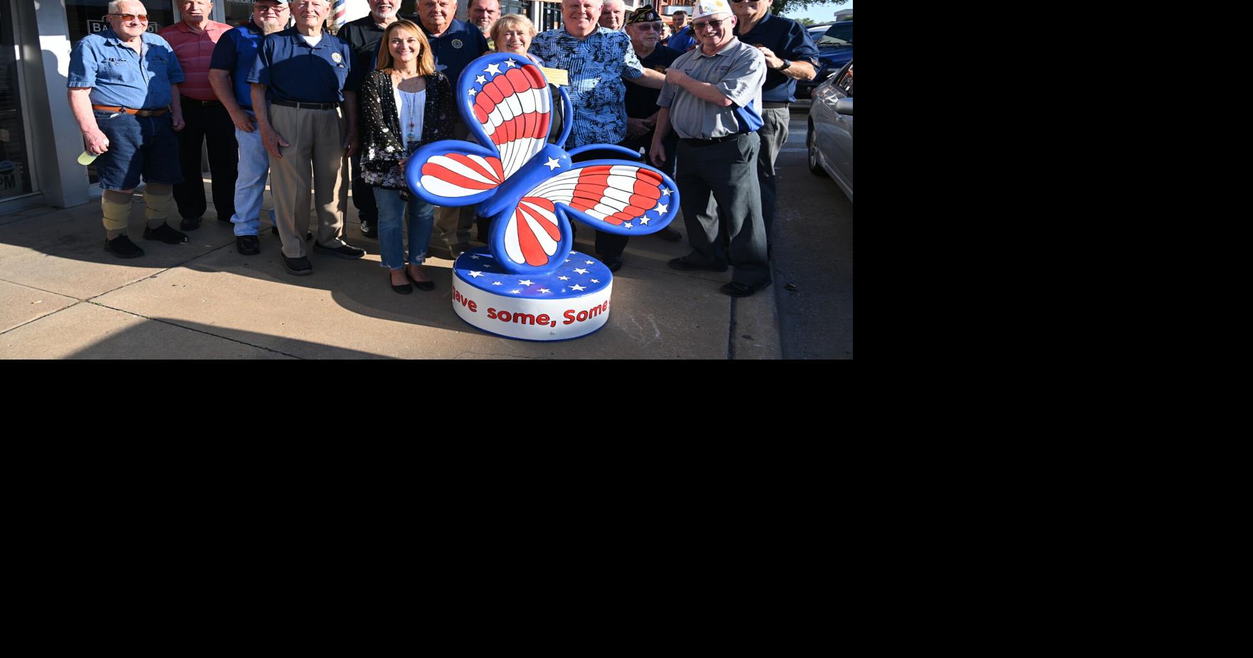 Breedlove dedicates Wings of Hope butterfly to American Legion | News ...