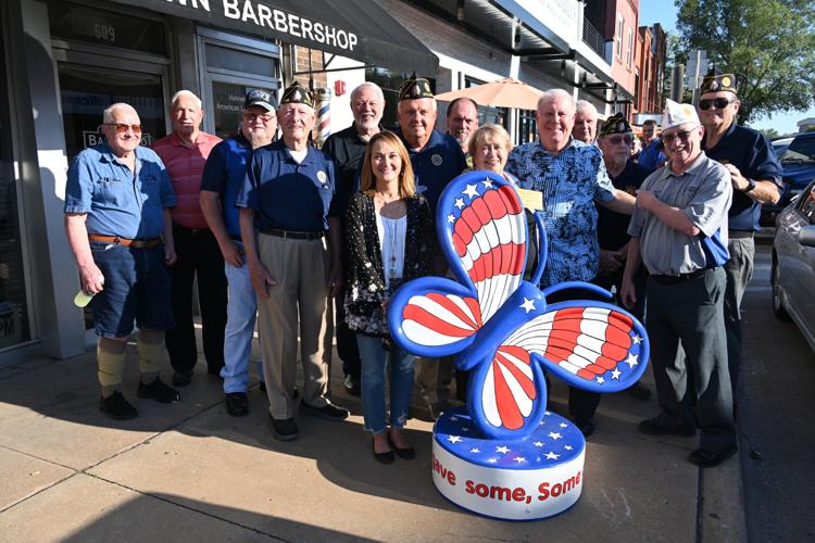 Breedlove dedicates Wings of Hope butterfly to American Legion | News ...