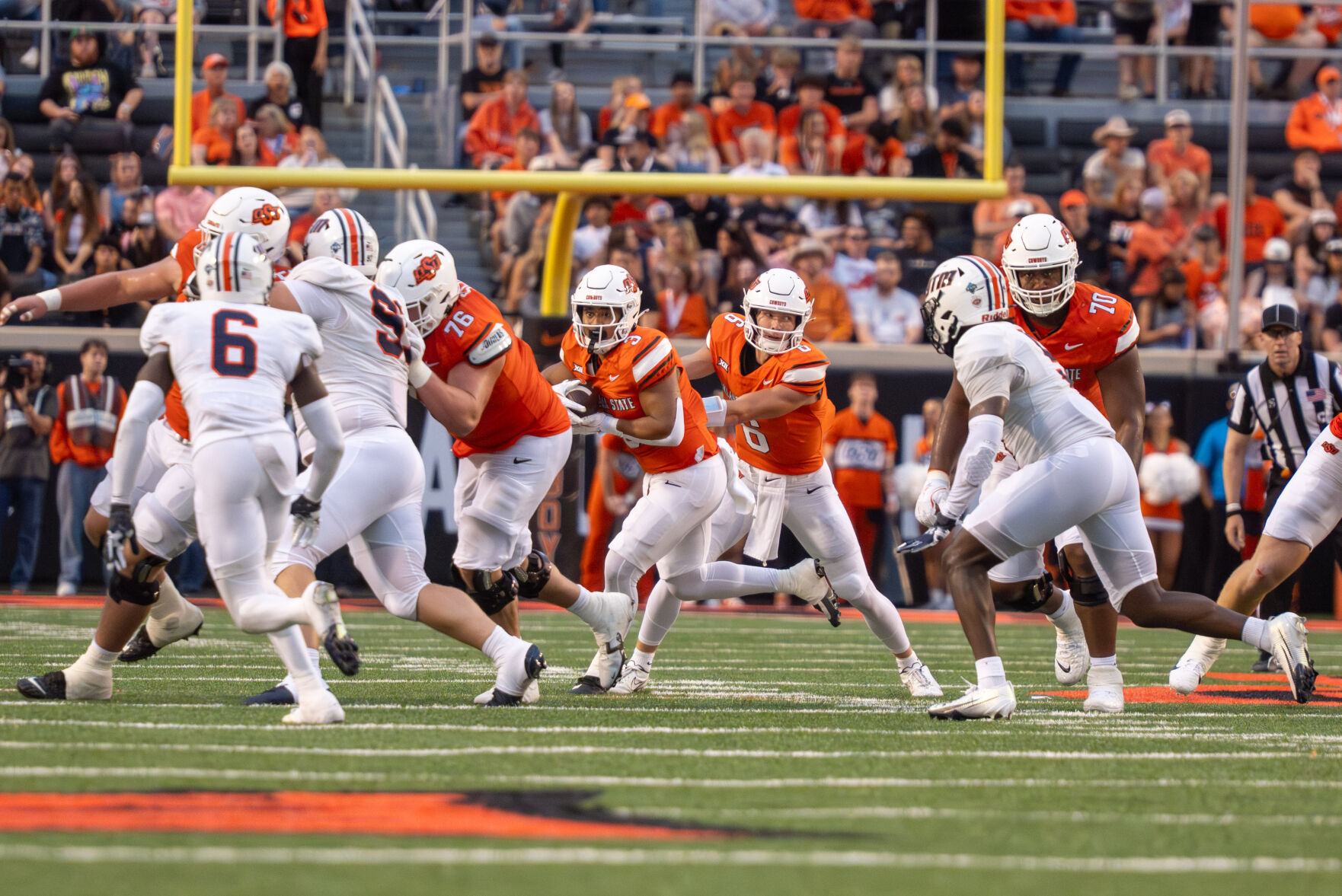 Rushing game improvement 'main priority' for OSU offense, key to Flores ...