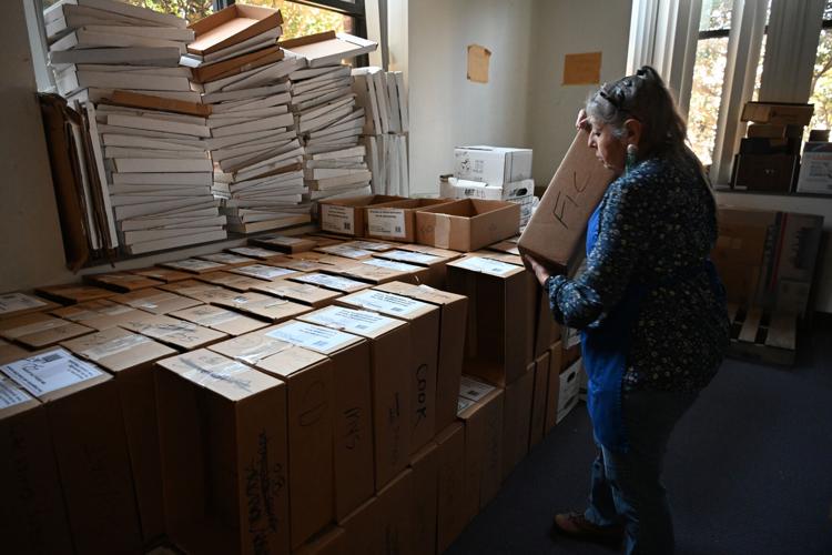 Behind the scenes of the Friends of the Library used book sale | News ...