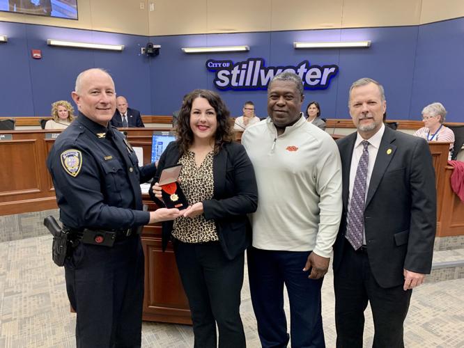 Local officers honored at city council | News | stwnewspress.com