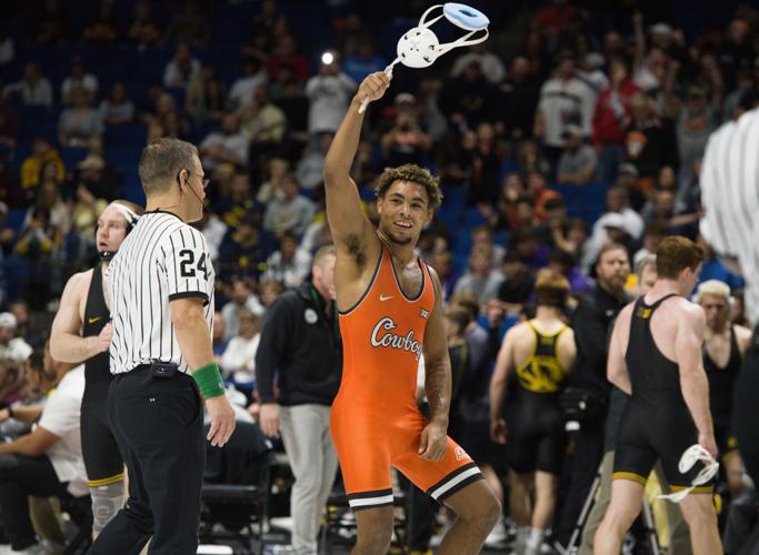Oklahoma State wrestling places third at National Duals Invitational ...