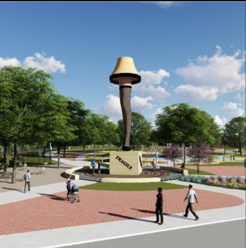 First leg of Chickasha’s downtown park project underway | News ...