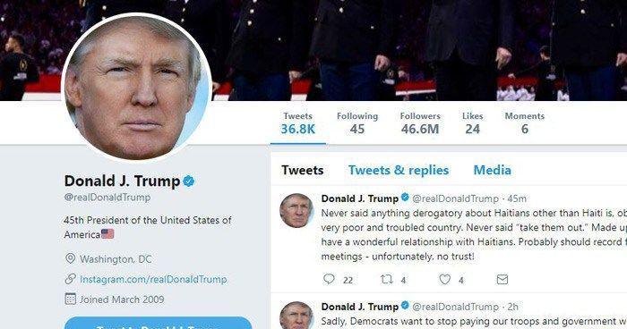 Donald Trump's immigration controversy response in 6 tweets | Don't ...