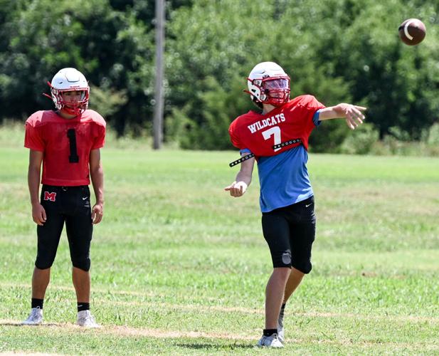 PHOTO GALLERY: Morrison football team gets to work under sweltering sun ...