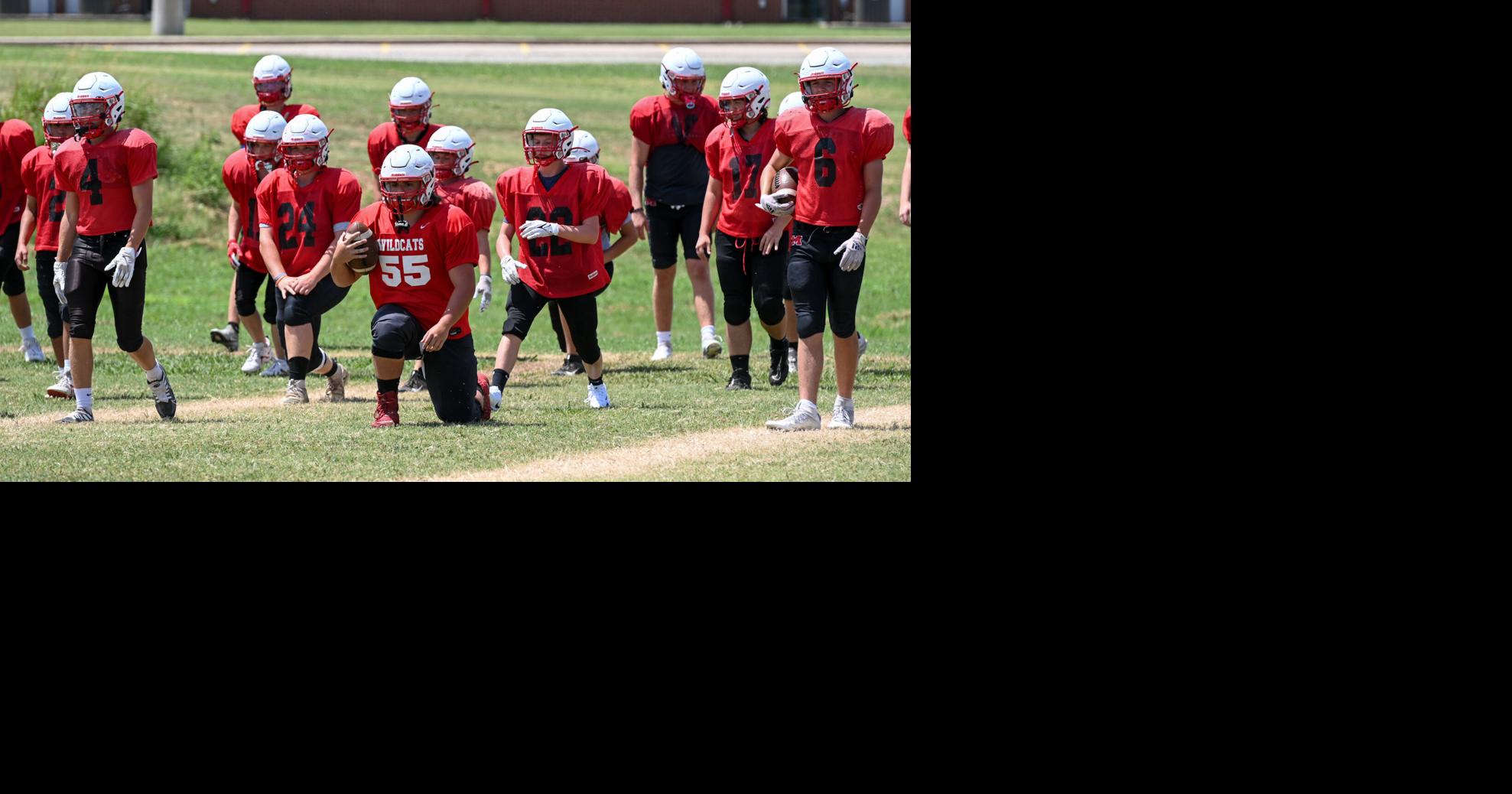 PHOTO GALLERY: Morrison football team gets to work under sweltering sun ...