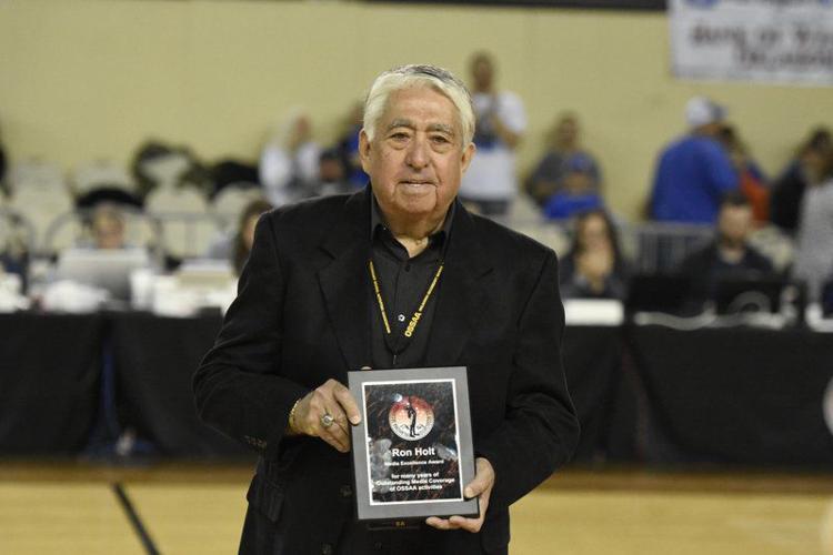 OSSAA honors SNP's Ron Holt with Media Excellence Award | News ...