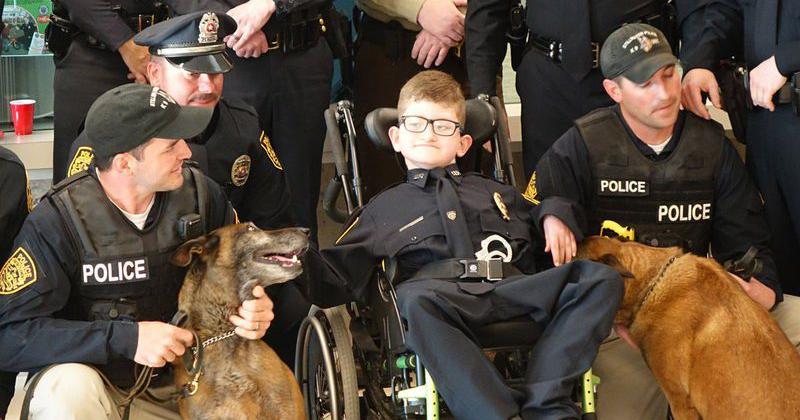 Riley Hoffman, who shared a special bond with local police, will be ...