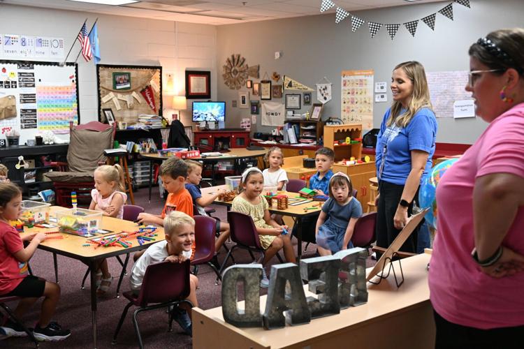 'I was in this classroom': Principal Joy Cawood reminisces about her ...