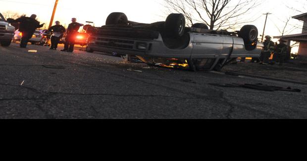 NEW: Truck flips after suspected drunk driver flees scene of accident ...