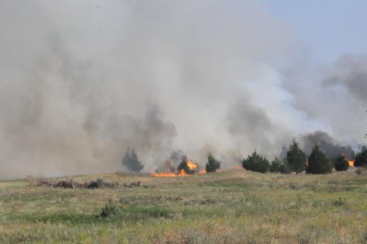 PHOTOS: Firefighters battle wildfire east of Stillwater | Local News ...